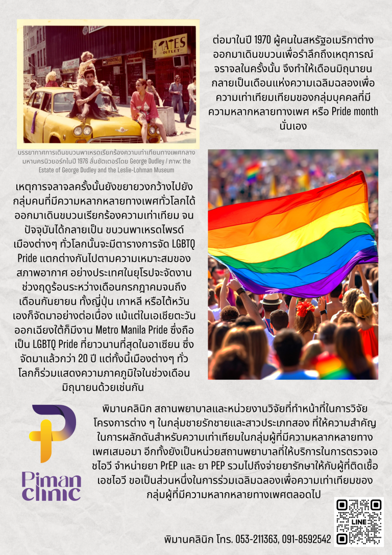 Pride Month – PIMAN CLINIC